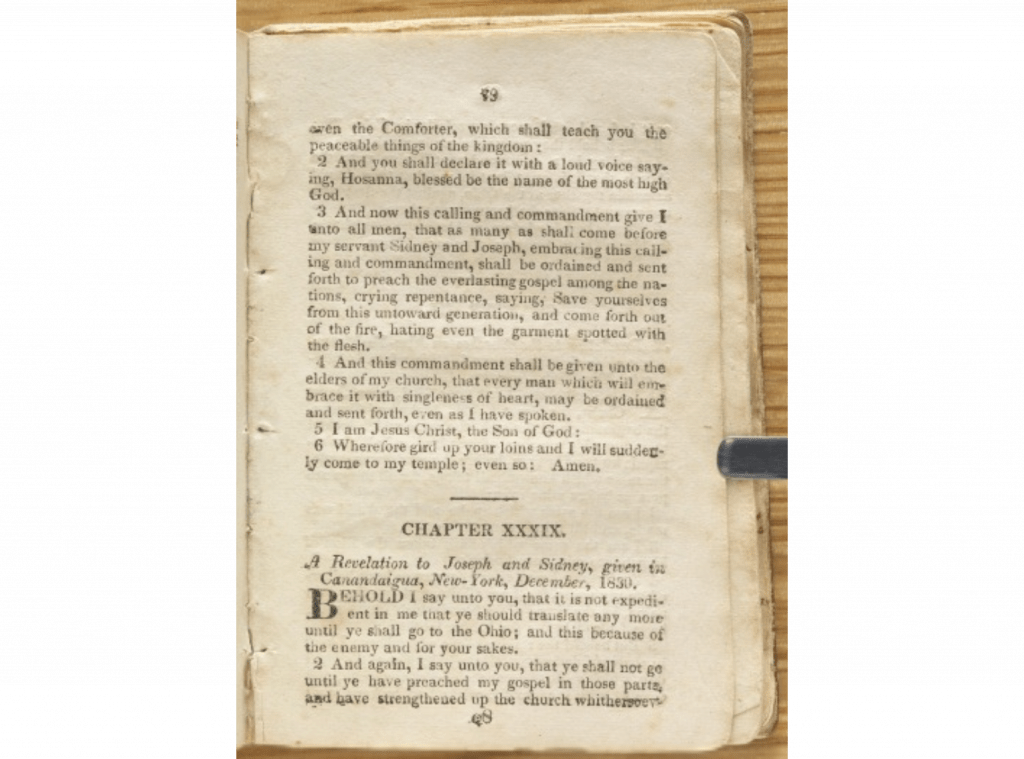 Historical Context and Background of D&C 37 | Doctrine and Covenants ...